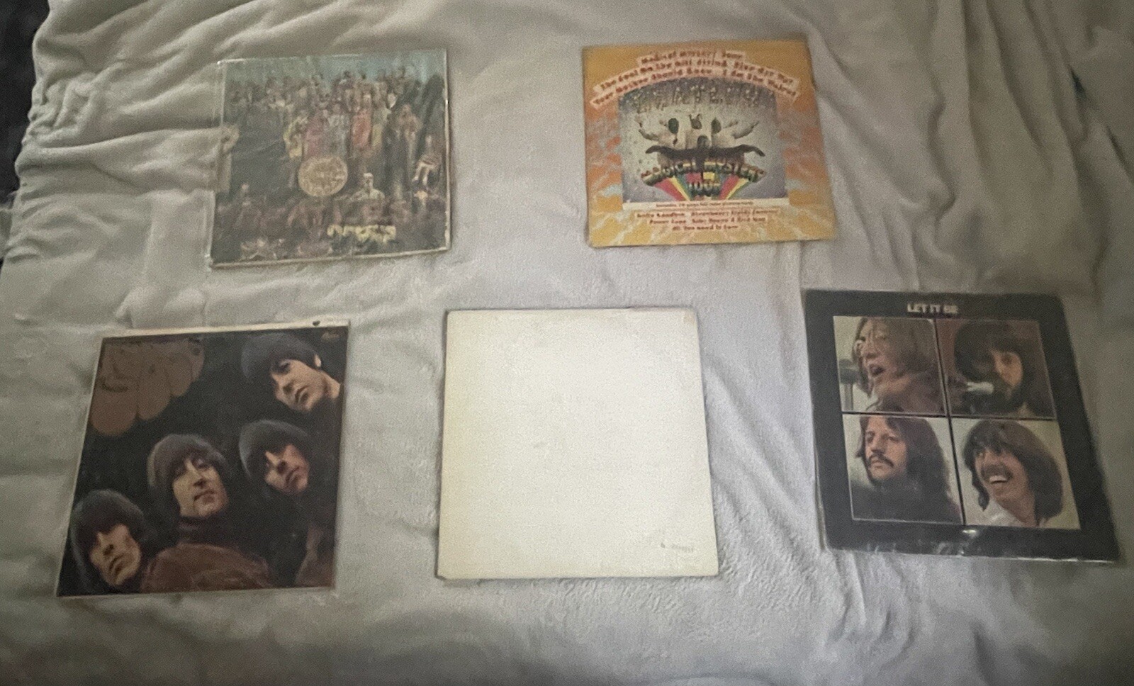 5 Beatles Original Vinyl Records 1960s Lot of 5 | eBay