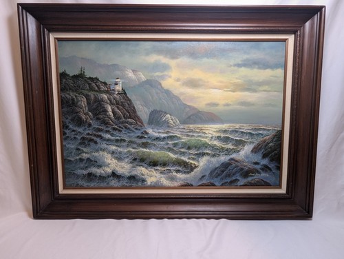 June Nelson Canvas Oil Painting Signed with Certificate of Authenticity ...