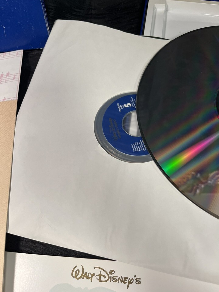 Walt Disney Masterpiece Fantasia Deluxe CAV Laserdisc Mickey Mouse ...