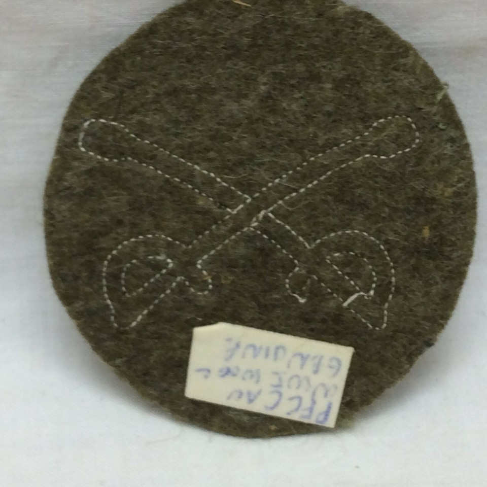 Military Patch Badge PFC Coastal Artillery Corps Cavalry Army Felt Wool ...