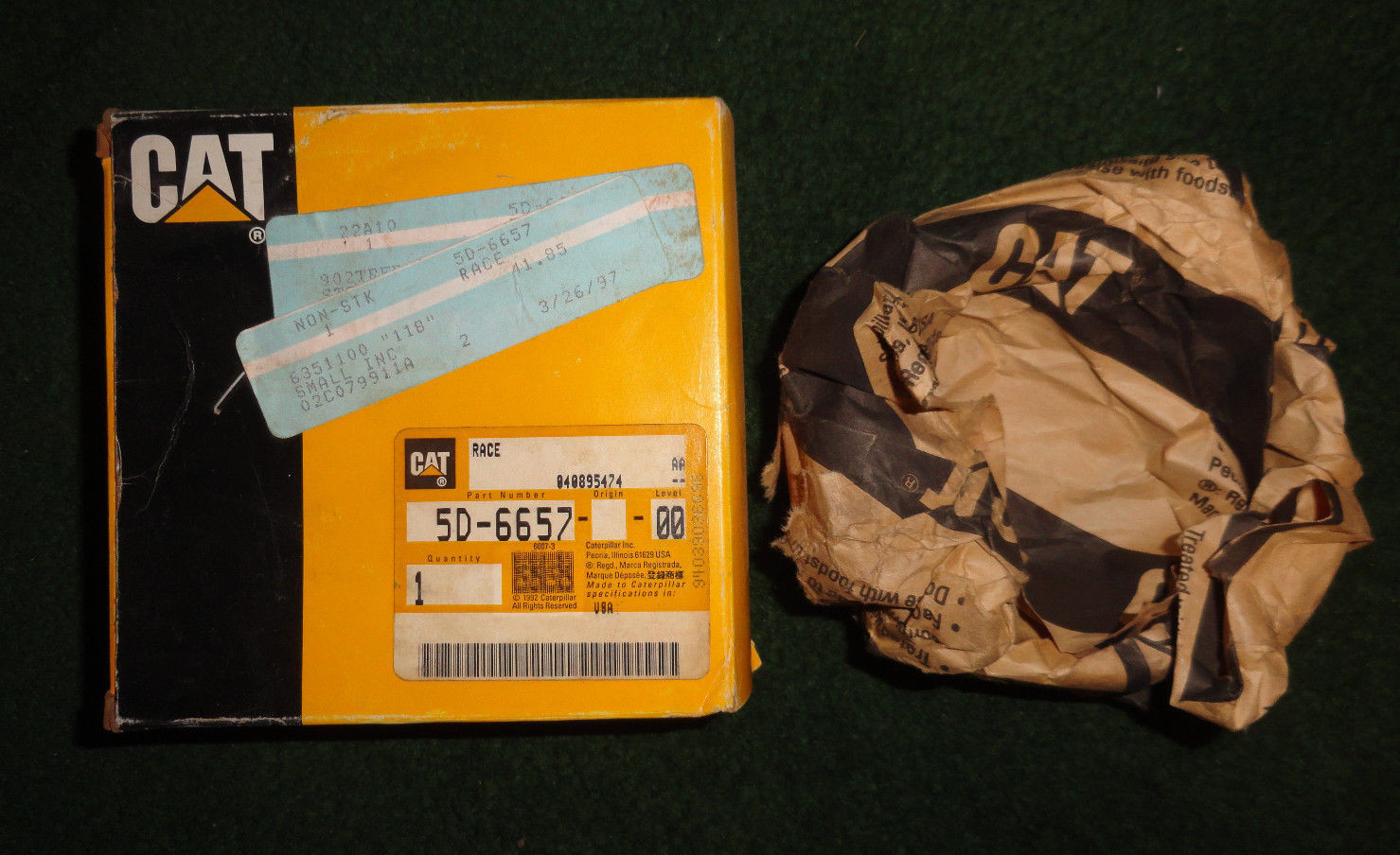 NEW Caterpillar (CAT) 5D-6657 or 5D6657 RACE | eBay