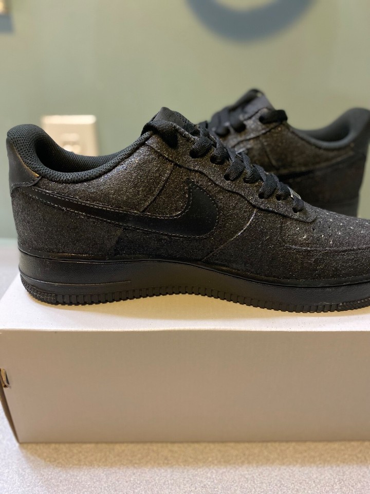Black Glitter Nike AF1 Custom | eBay