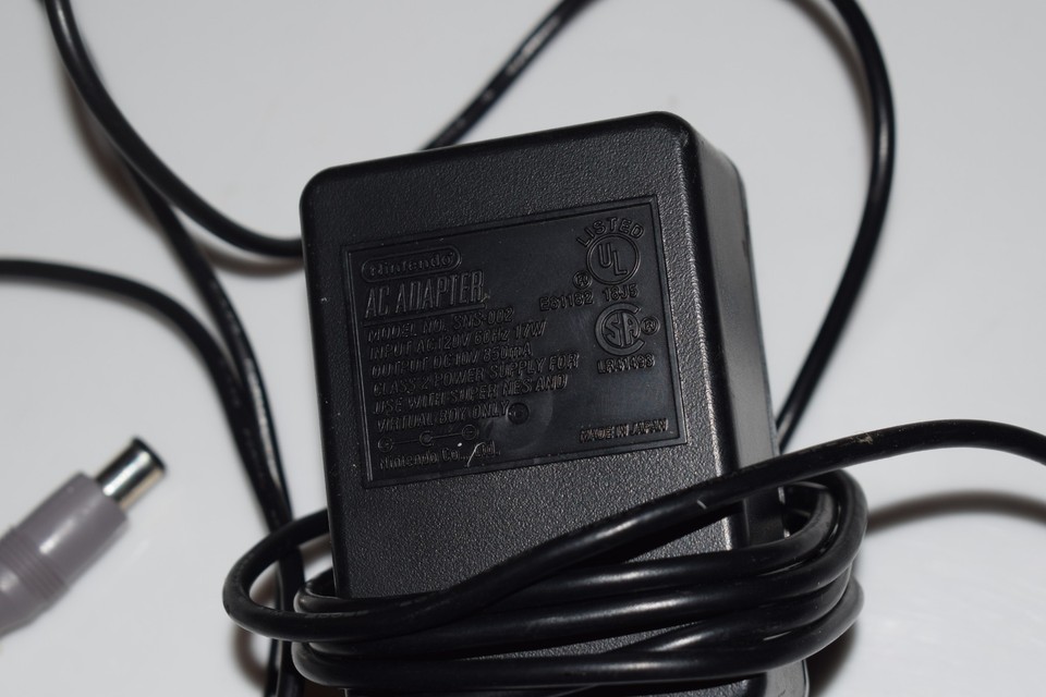 NINTENDO SUPER NINTENDO SNES POWER ADAPTER SNS-002 (SPR1) | eBay