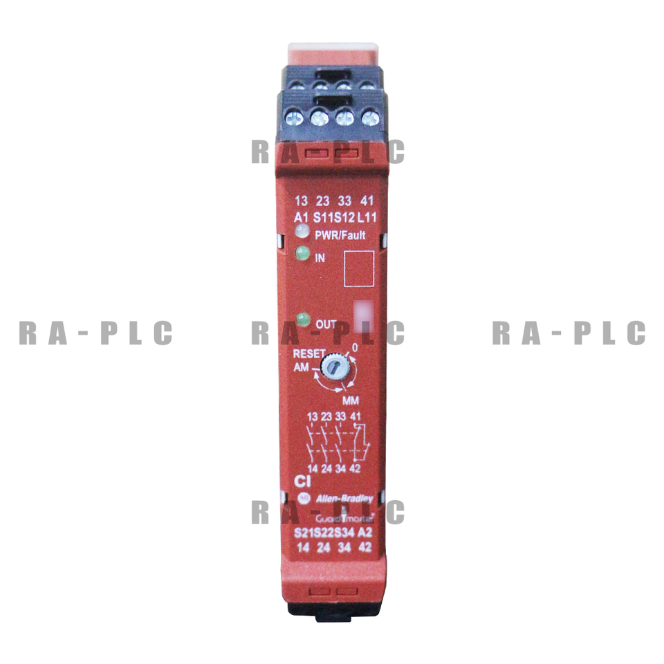 New Allen Bradley 440R-S13R2 Guardmaster Single Input Safety Relay ...