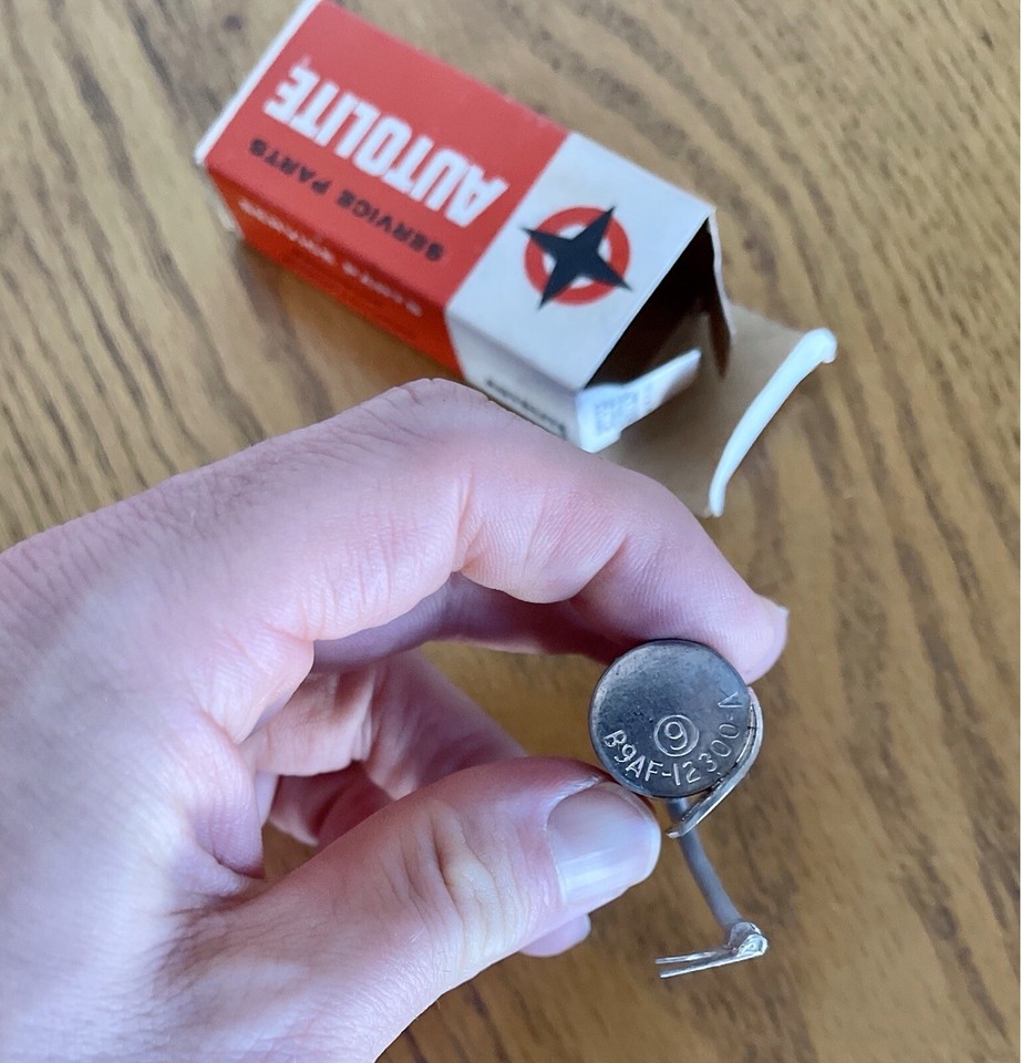 NOS Autolite-Ford DP-5 & DC-13 dual points & condenser. NIB Boss Shelby ...