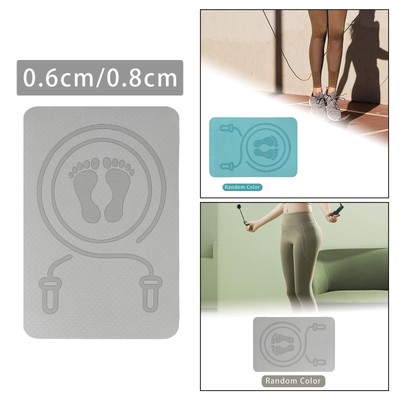 Jump Rope Mat Floor Protection Jump Rope Pad for Pilates Indoor Outdoor ...