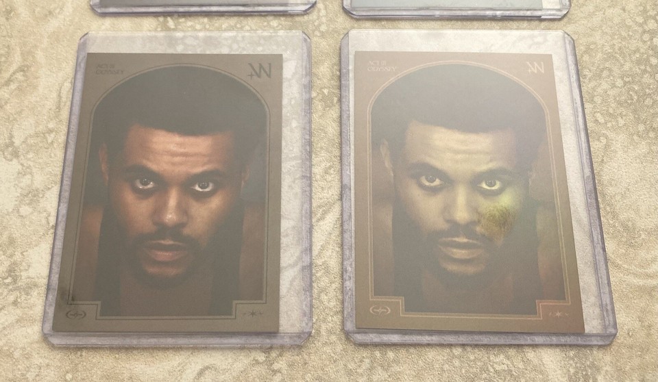 COMPLETE The Weeknd Hurry Up tomorrow Limited Edition Trading Cards Set ...