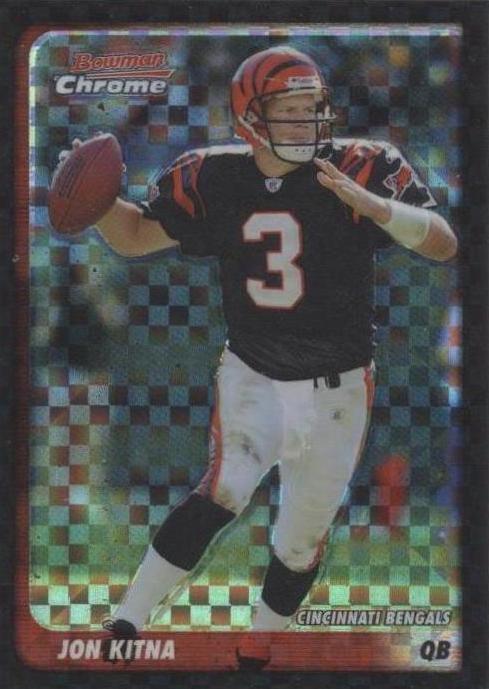 2003 Bowman Chrome - Jon Kitna #96 X-Fractor /250 for sale online | eBay