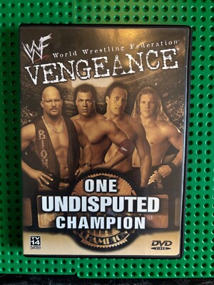 WWF Vengeance 2001: One Undisputed Champion DVD World Wrestling ...