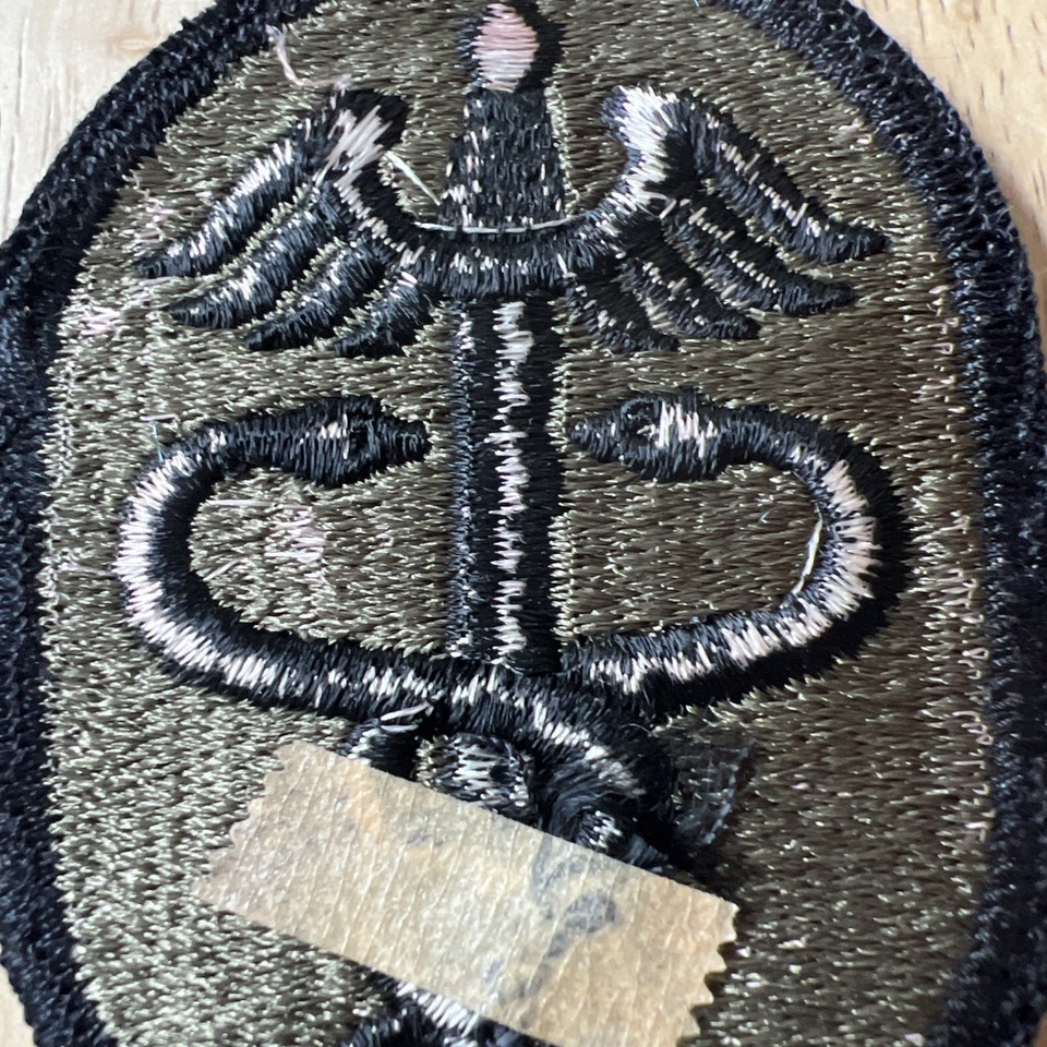 US Army Health Services Command Subdued Patch Medical | eBay