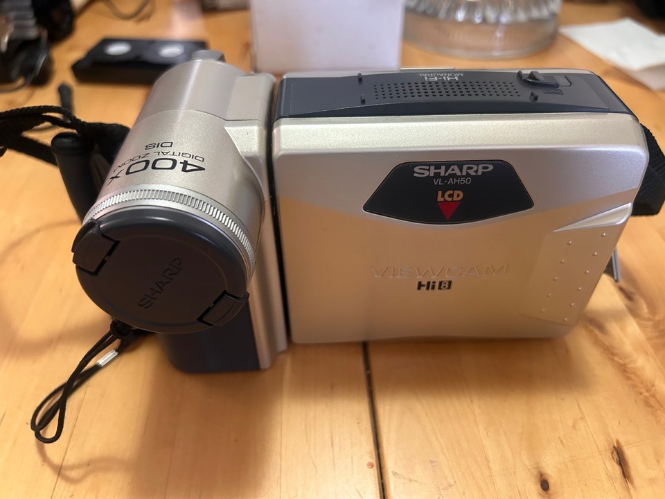 Sharp VL-AH50 Viewcam Hi8 8mm Video Camcorder VCR Player Video Transfer ...