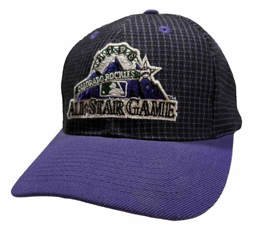 Vintage Logo Athletic 1998 MLB All-Star Game Colorado Rockies Strapback ...