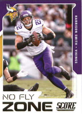 2017 Score No Fly Zone #3 Harrison Smith Card | eBay