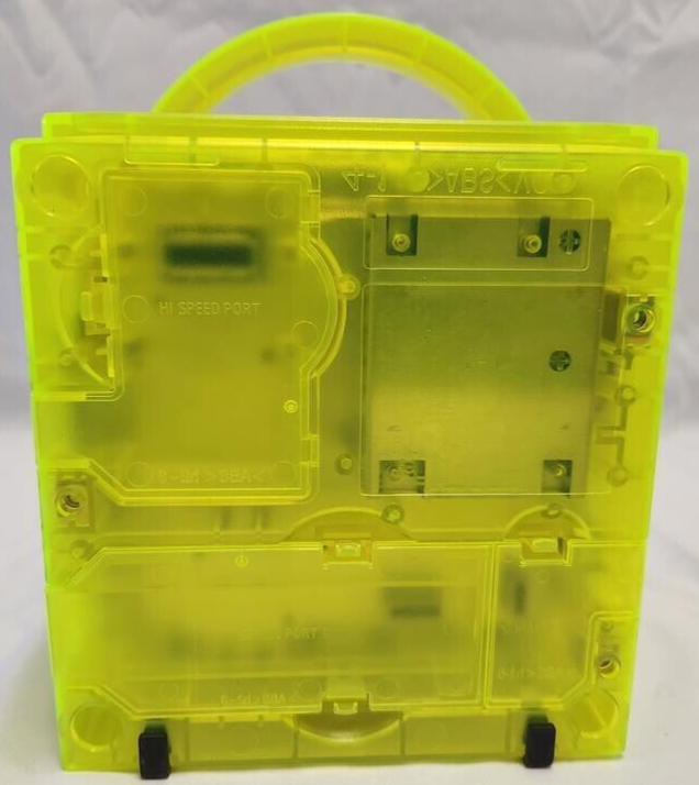 Nintendo GameCube Translucent EXTREME GREEN Gaming Console System ...