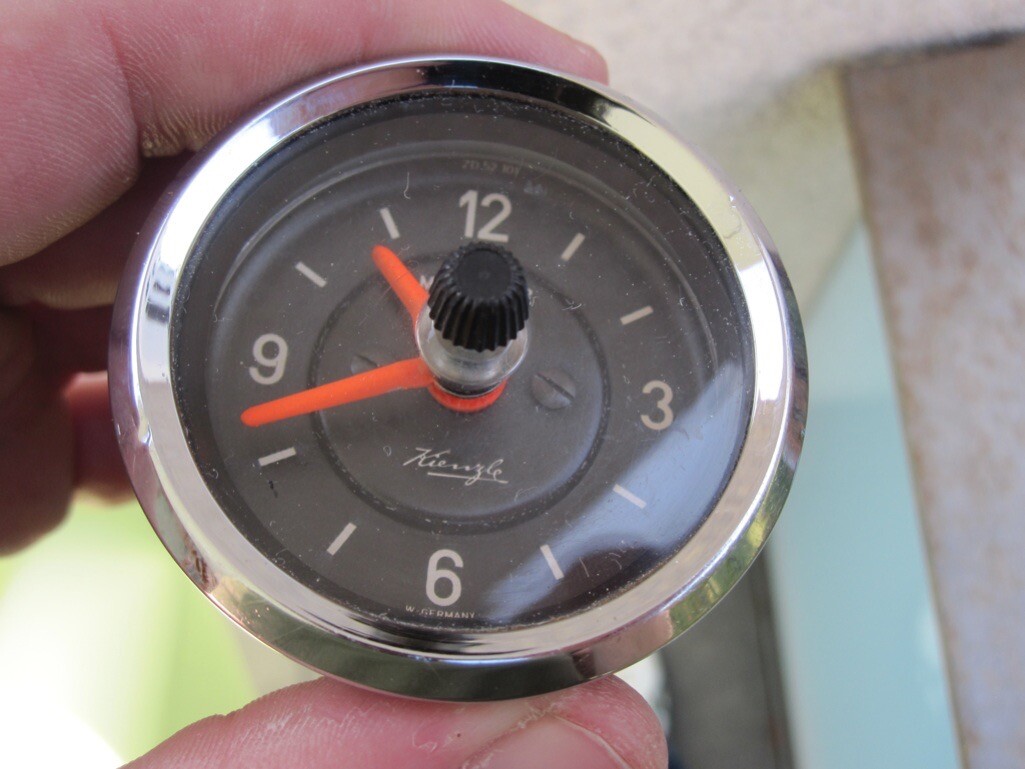 6V MOTOMETER KIENZLE CLOCK PORSCHE 356 550 911 VW SPLIT BUG BEETLE ...