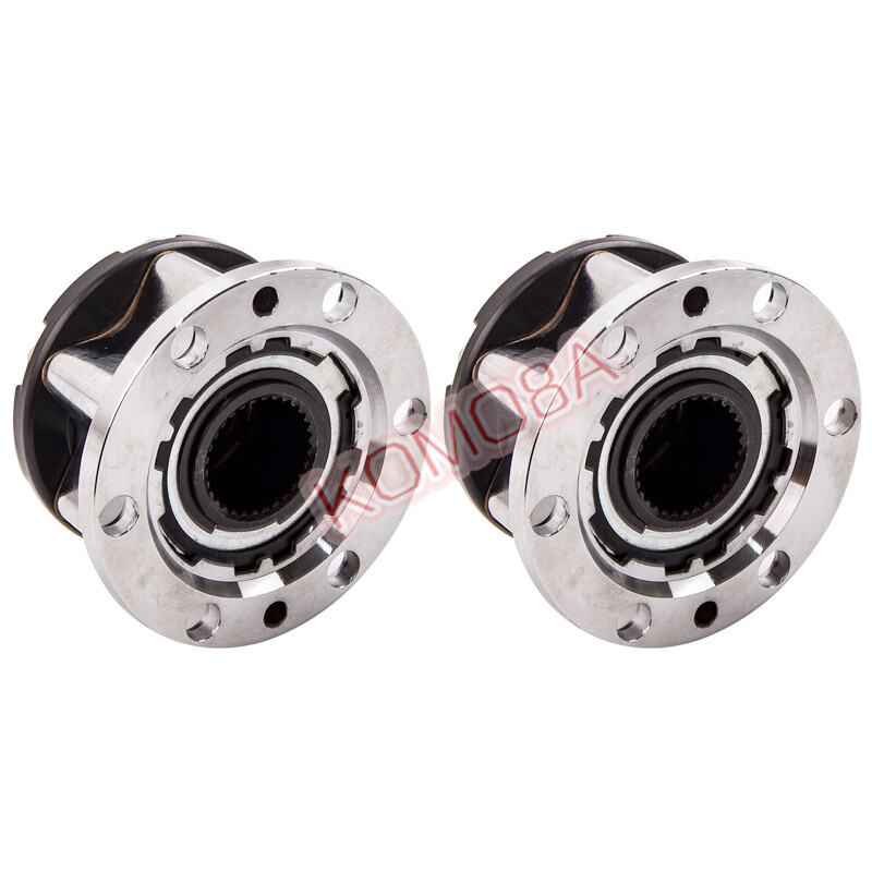 Pair Free Wheel Hubs 43530-69045 For MT Toyota LandCruiser HZJ80 FZJ 70 ...