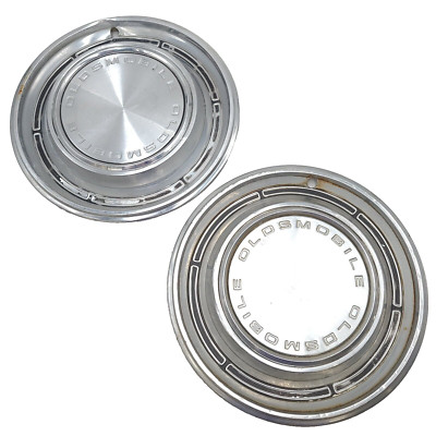 Oldsmobile F85 Cutlass 1968 68 Hubcap Rim Wheel Cover Hub Cap 14" OEM ...
