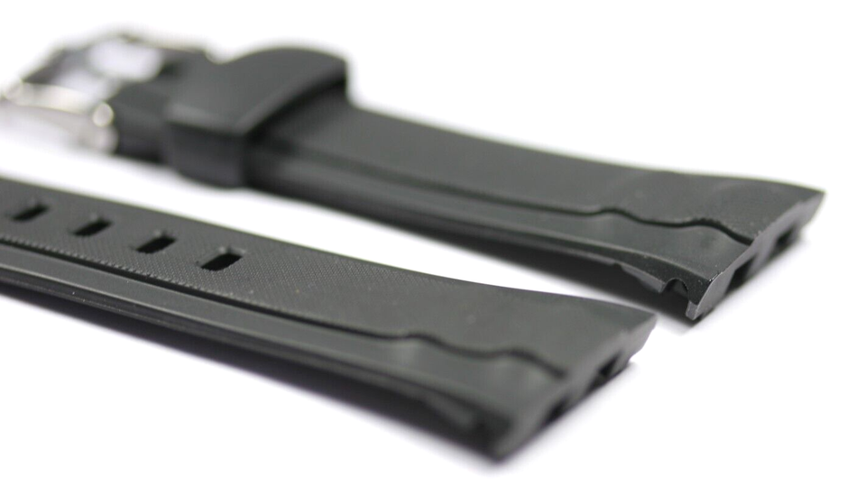 CASIO WAVE CEPTOR BLACK RESIN WATCH STRAP FOR WVA-430 WVA-470 OFFICIAL ...