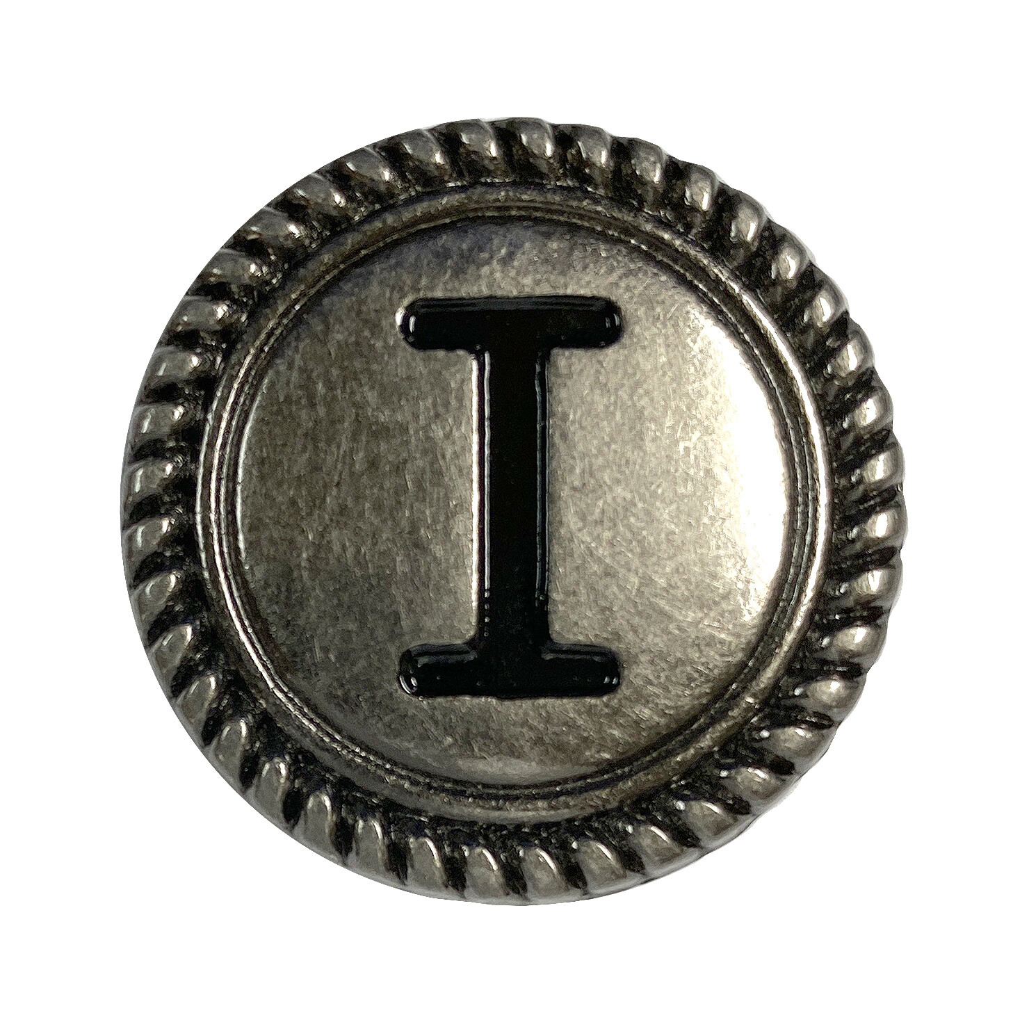 1-1/8" Antique Silver Letter Initial Alphabet Conchos Tack Screw Back ...