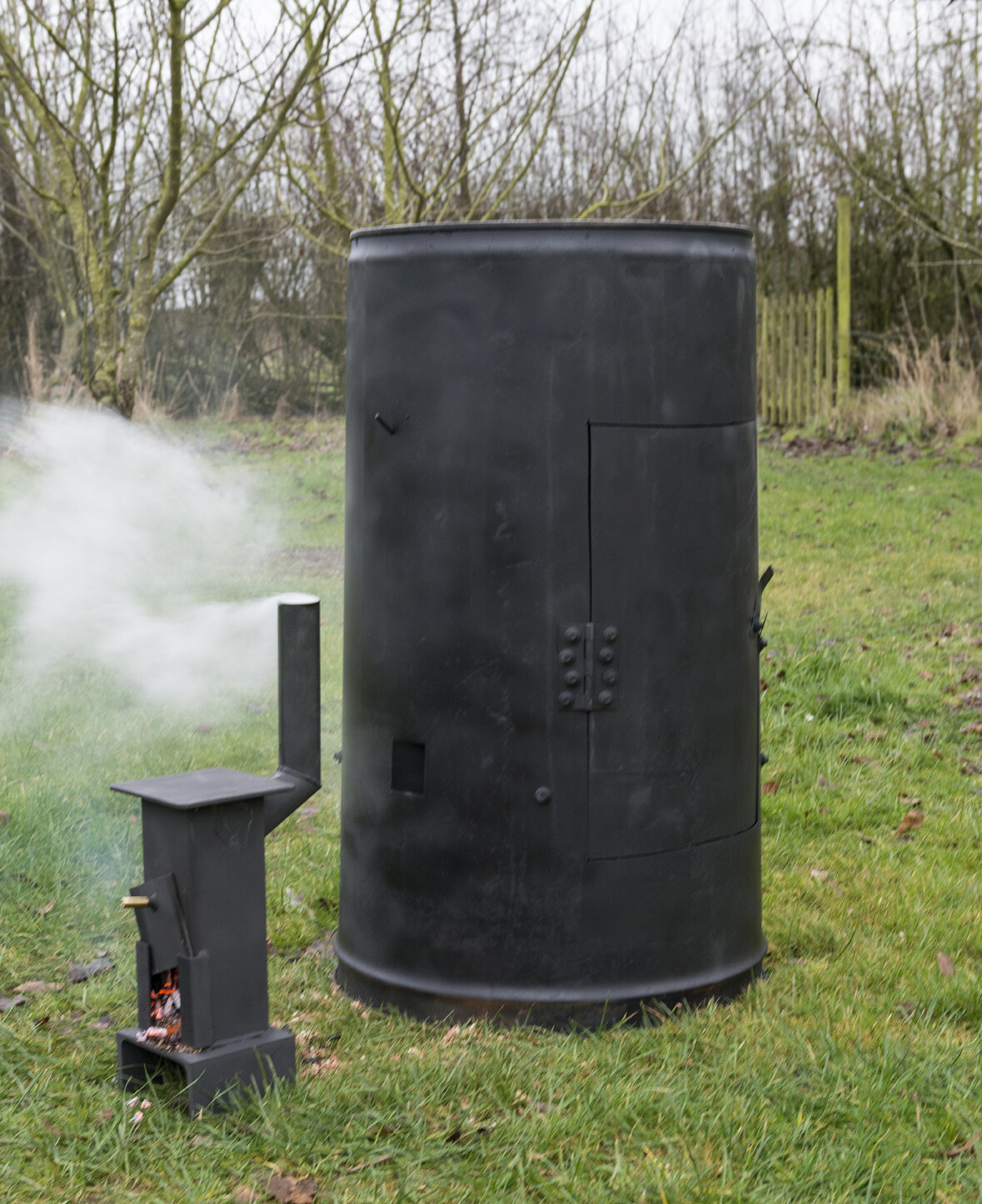 Mini Micro Small Wood Coal Log Burning Stove Peat Multifuel Burner ...