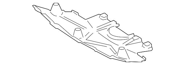 Mercedes-Benz 1645241430 Genuine OEM Front Shield for sale online | eBay