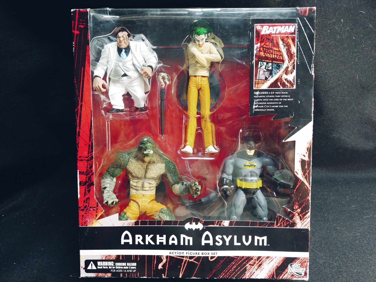 DC Direct Collectibles Batman Arkham Asylum Action Figure Box Set ...