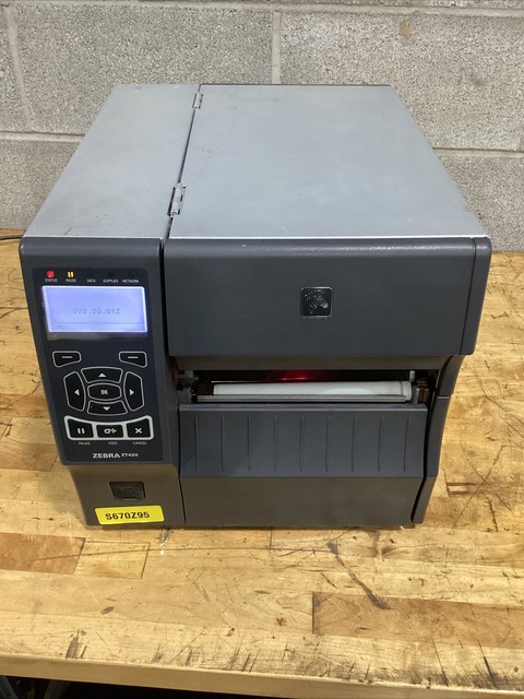 Zebra ZT420 Label Networkable Thermal Printer - Gray for sale online | eBay