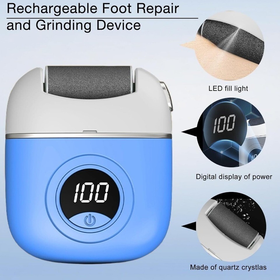 Electric Foot Dead Skin Grinder Foot Pedicure Grinder Remover Callus ...