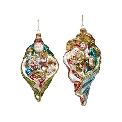 Mark Roberts 2021 Nativity Scene Ornaments 6"-7",Assortment of 2 ...