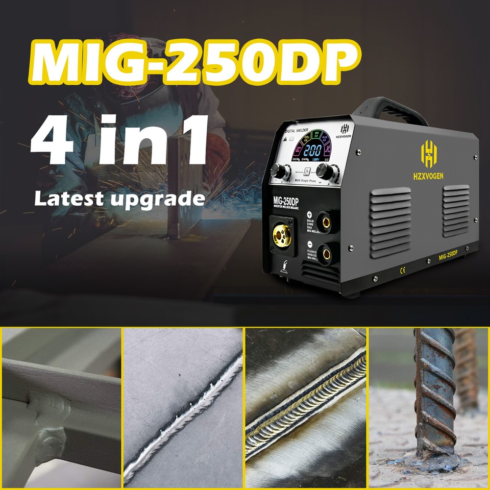 4 in1 MIG Welder Aluminum MMA TIG MIG Welding Machine 110V 220V Gas ...