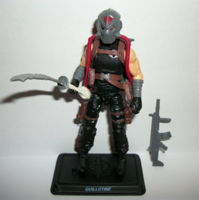 GI Joe 25th Modern 30th/50th FSS 8.0 CONVENTION GUILLOTINE w Sword | eBay