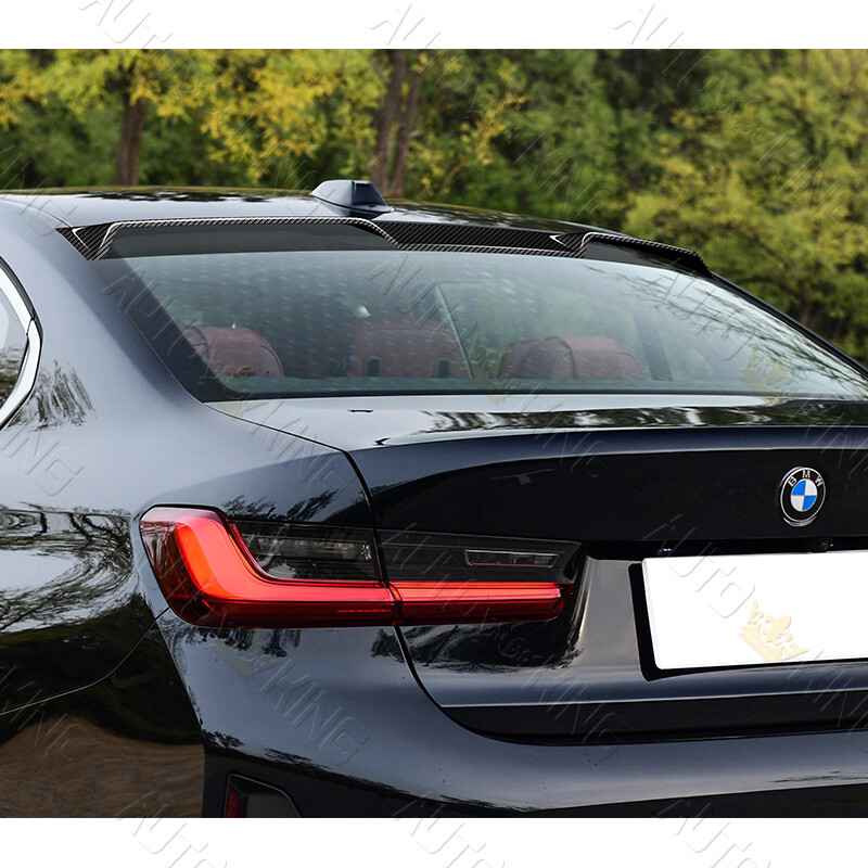 FIT 19-23 BMW 320i 330i M3 SEDAN G20 G80 CARBON FIBER REAR WINDOW ROOF ...