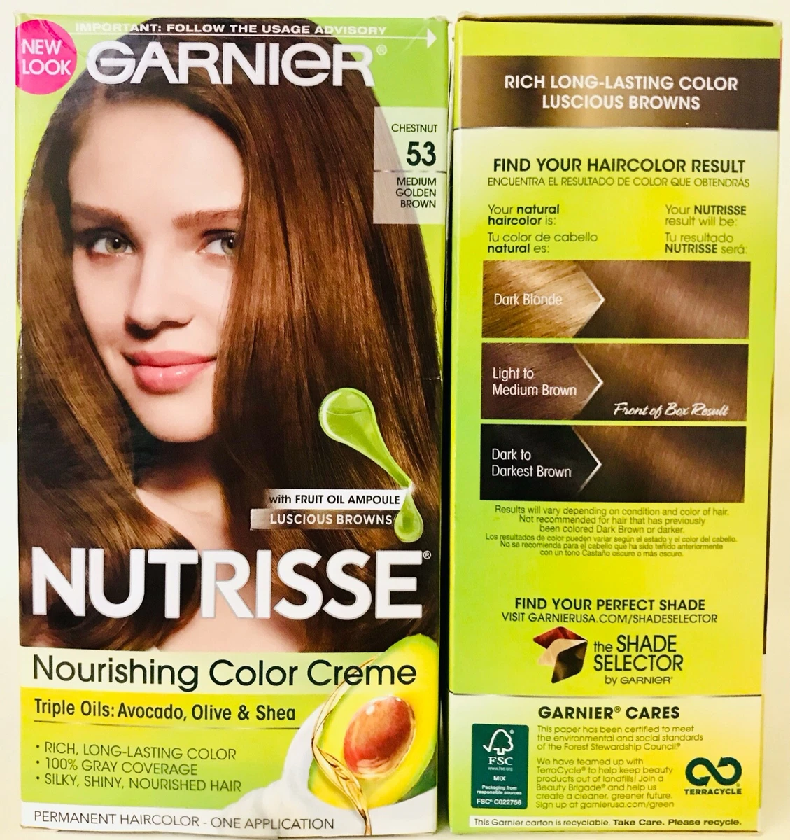 Light Chestnut Brown Hair Color Garnier