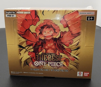 Sealed One Piece TCG Premium Booster Box PRB-01 20 packs Case Fresh ...