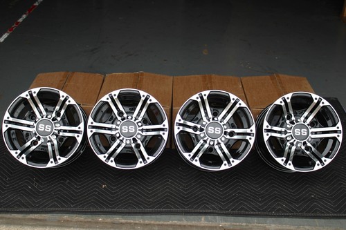 POLARIS RANGER XP1000 12" VIPER M/B ATV / UTV ALUMINUM WHEELS (SET 4 ...