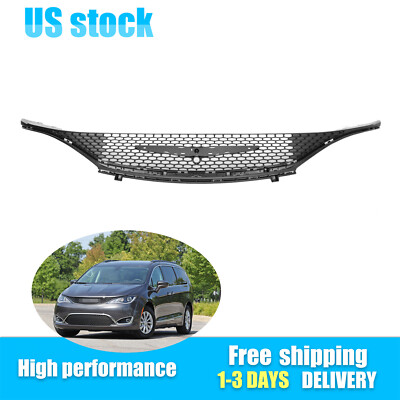 Fits 2017 2018 2019 2020 Chrysler Pacifica Front Upper Grille Grill ...