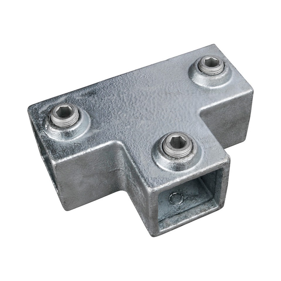 Industrial Handrail Galvanised Mild Steel Square Key Clamp Fittings Box ...