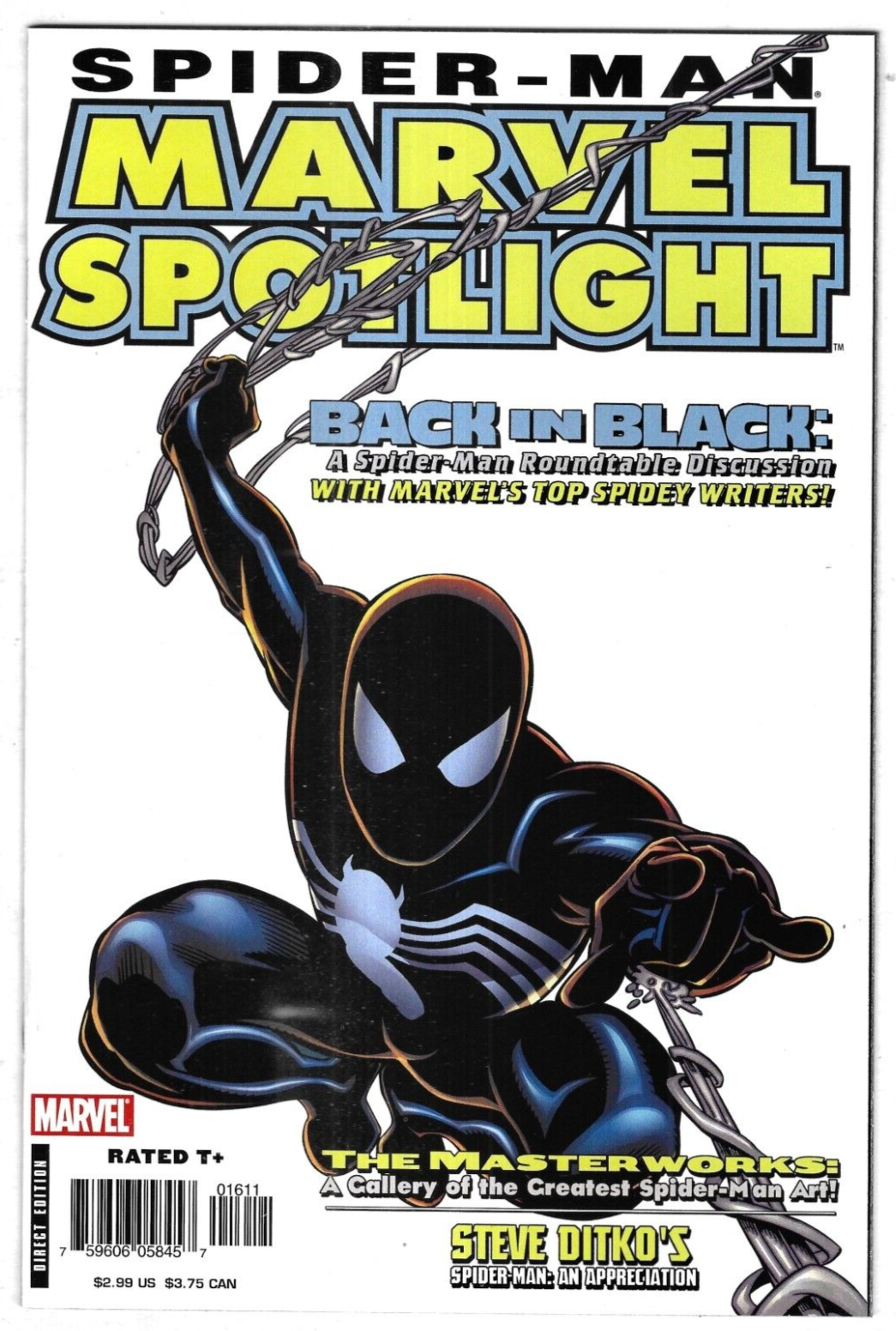 Spider-Man Comic 1 Marvel Spotlight First Print Cover A 2007 John Rhett ...