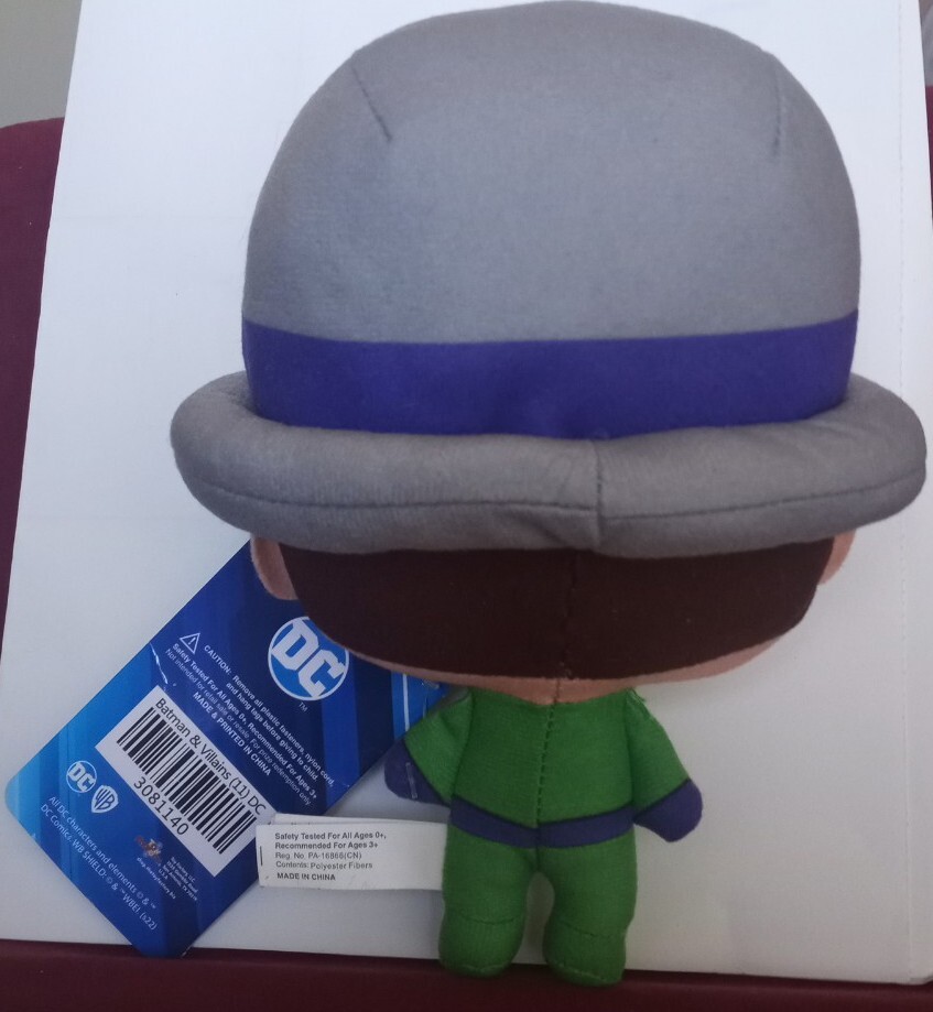 NEW DC Comics Chibi Collection 2021 Riddler Plush Toy Justice League ...