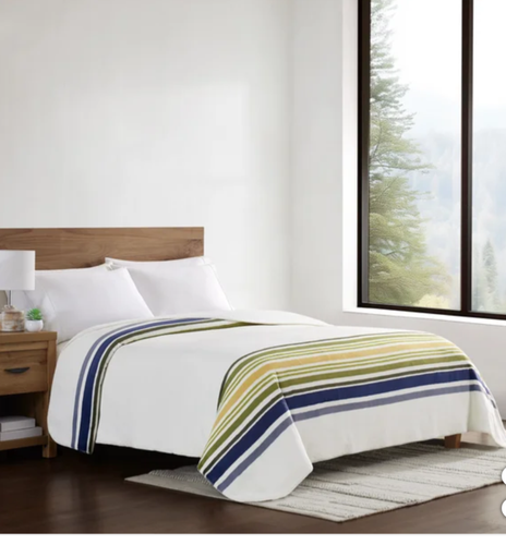 Pendleton Soft Plush Blanket Pinto Basin Queen 98" x 92" Colorful ...