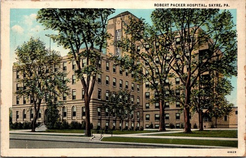 Postcard Robert Packer Hospital Sayre Pa | eBay