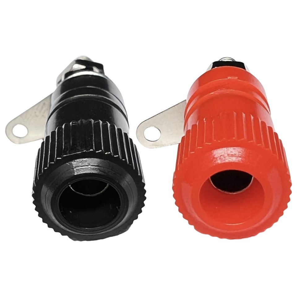 CESS Mini Binding Post Banana Plug Jack Socket Panel/Chassis Mount ...