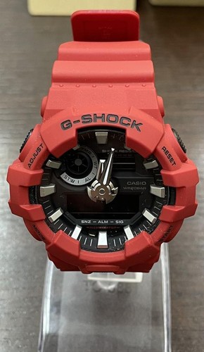 G-Shock GA-700 Red Watch Used with Box, Good Condition, Working, G221 ...