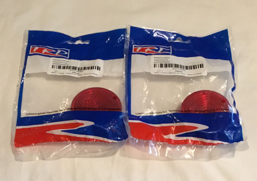 TRP LL145902 2.5" Red Round LED Clearance/Marker - Set of 2 | eBay