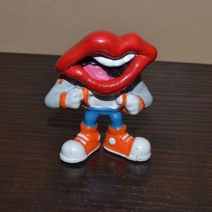 Vintage Mouth Lips Dairy Queen Tang Mascot Applause PVC Figure Toy | eBay