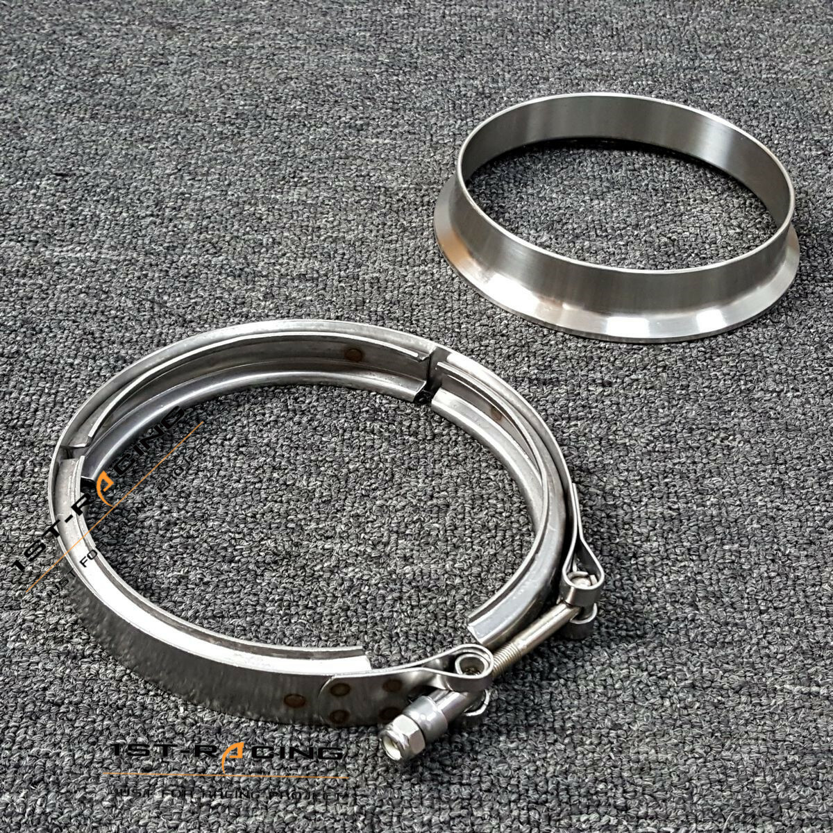 5" Exhaust V-Band Flange&Clamp Kit For S400 S400SXE S475 S480 T6 ...
