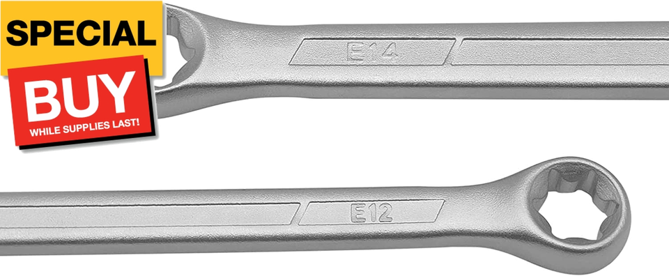 NACHEE 4 Piece TRX-Star E-Torx Box Wrench Set, E6 E8 E10 E12 E14 E18 E20 E24.. | eBay