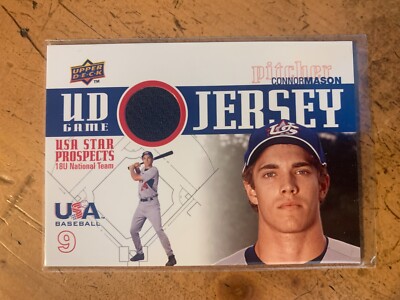 2009 Upper Deck Signature Stars USA Star Prospects Jerseys #11 Connor ...