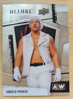 #98 ANGELO PARKER 2022 Upper Deck AEW Allure | eBay
