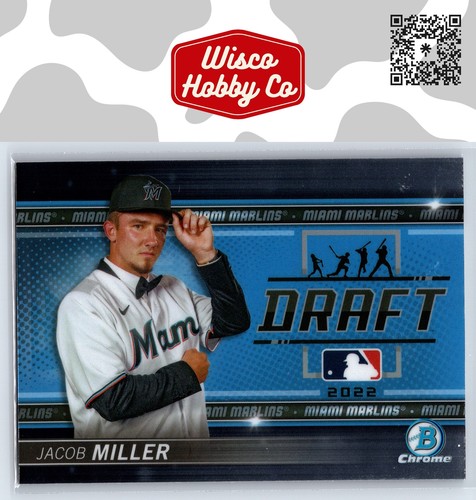 2022 Bowman Draft Jacob Miller BDN-7 Miami Marlins | eBay